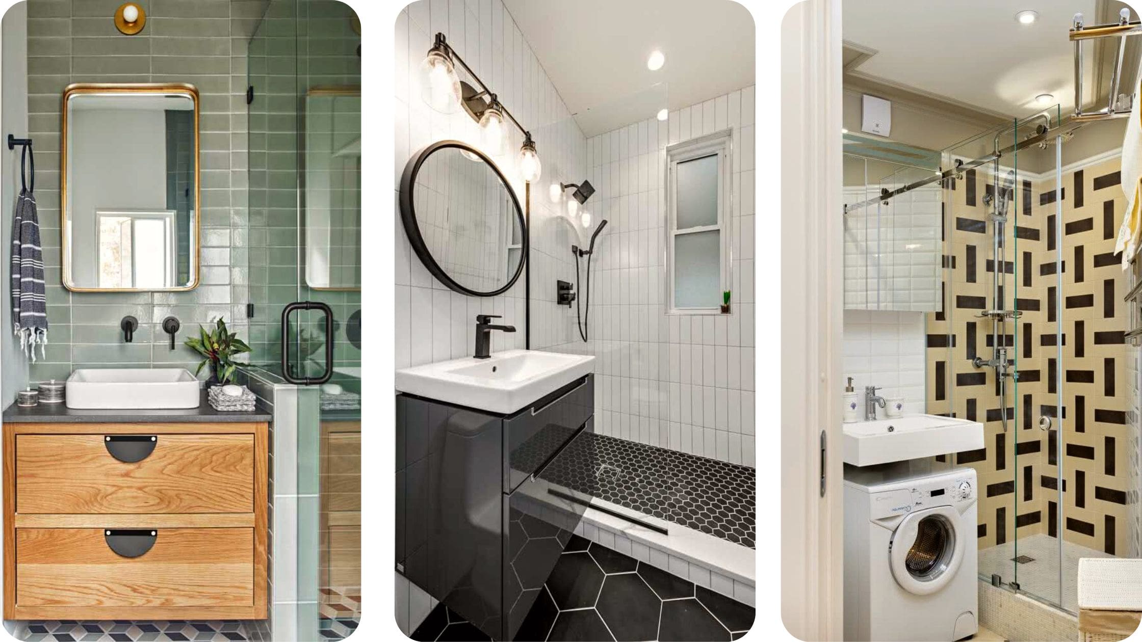 Kupatilo sa raznovrsnim pločicama – inspiracija i ideje | Noks