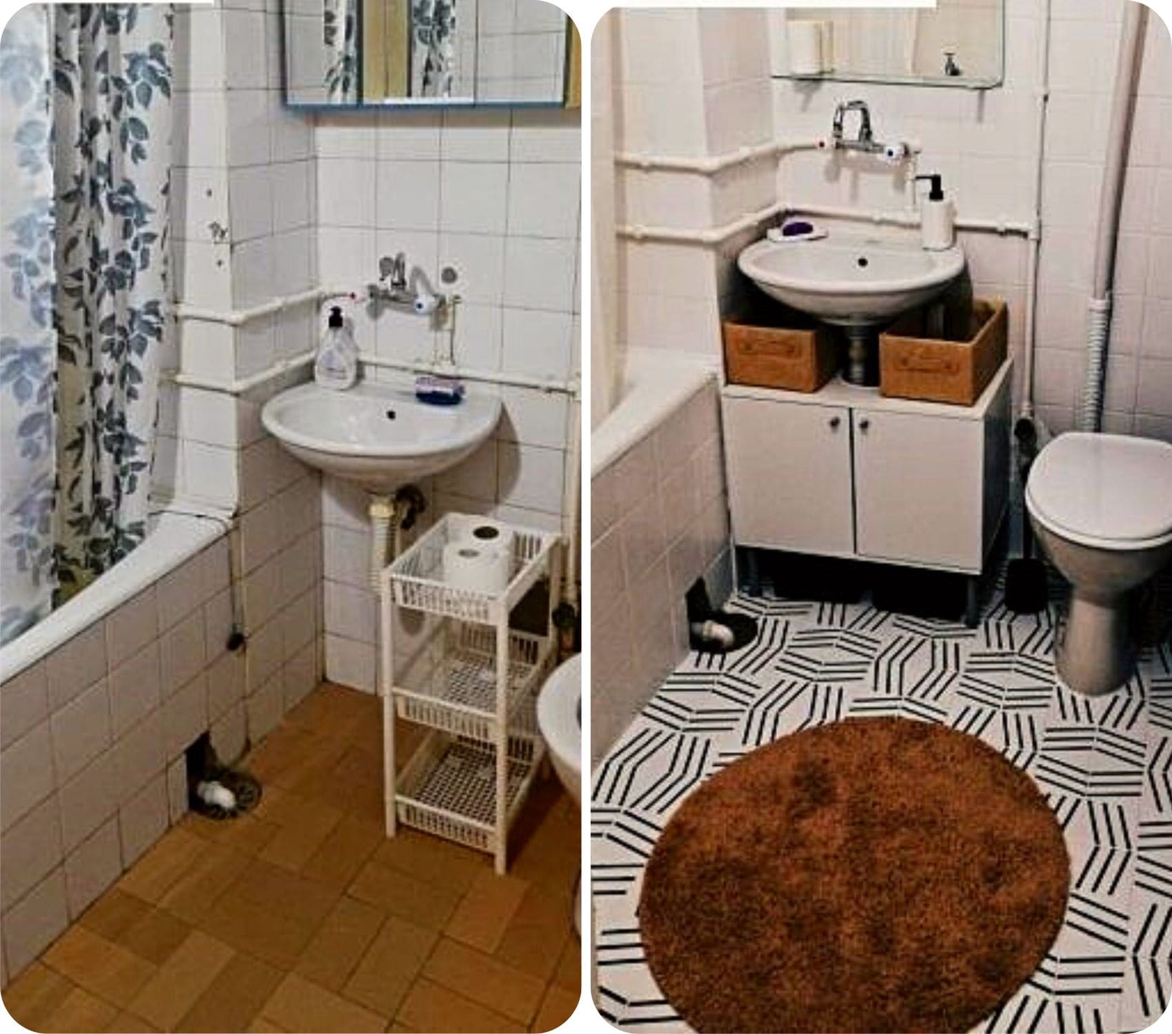 Pre i posle renoviranja kupatila - fotografije i saveti