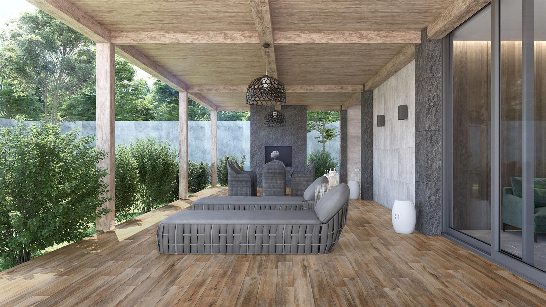 Banzai Rigor granitne pločice 15x90 | Prirodan izgled drveta