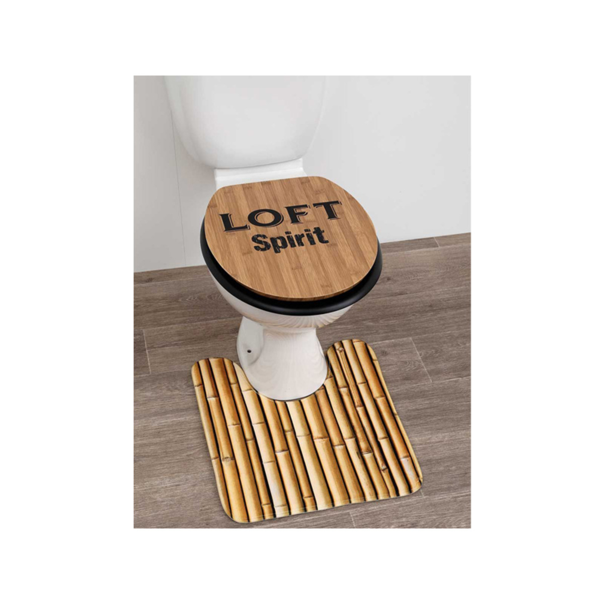 Daska za WC šolju Tendance 37.5cm, braon - Noks