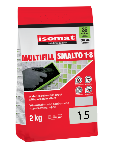 Isomat Fug masa 15 Menheten siva | Urbana sofisticiranost