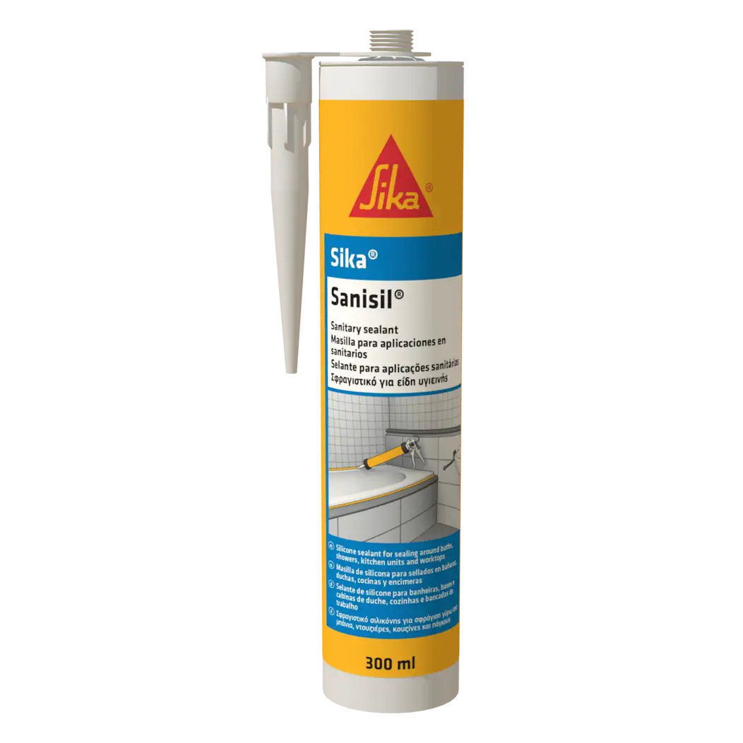 Sanitarni silikon Sanisil transparentni 300ml | Noks