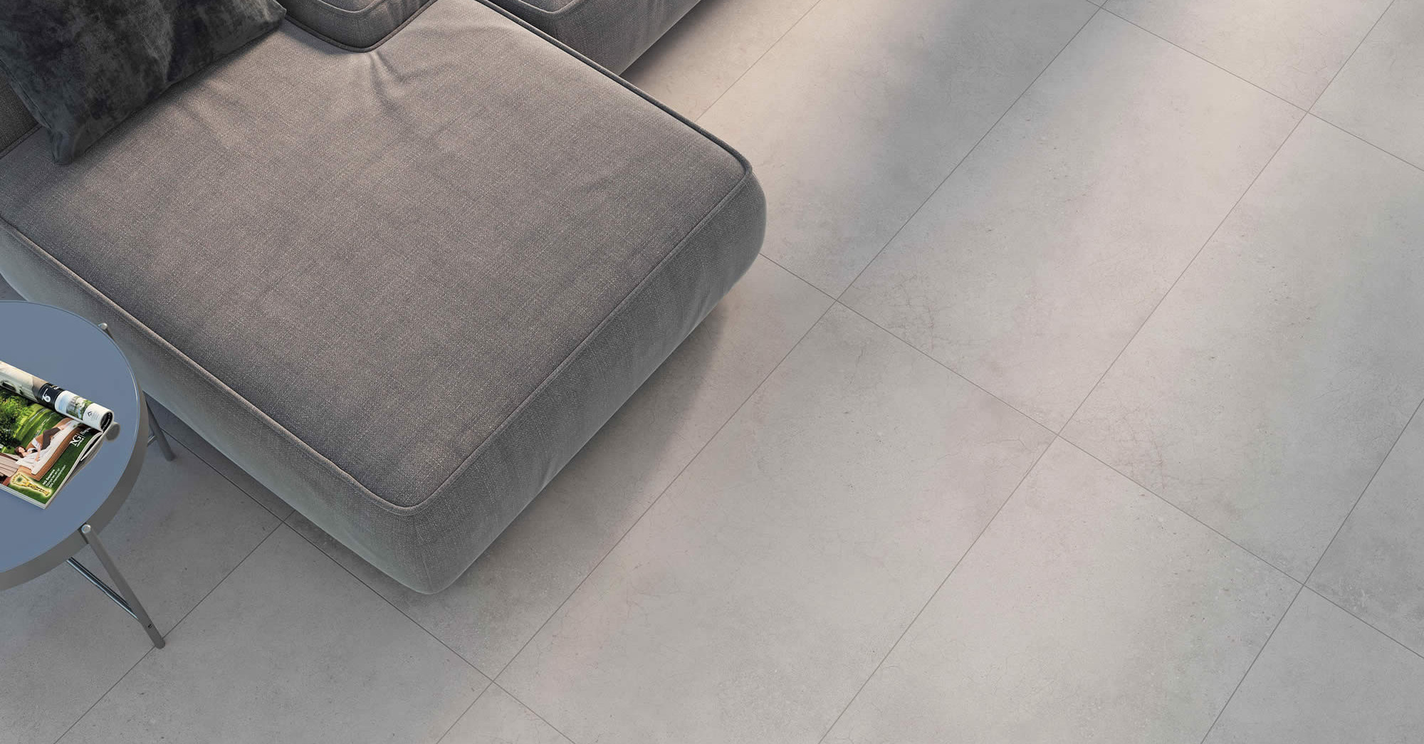 Delta Light Grey 60x120 | Granitne pločice cementnog dezena