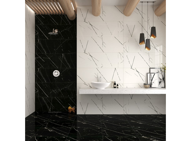 Agatha White 40x120cm | Zidne pločice mermernog sjaja | Noks