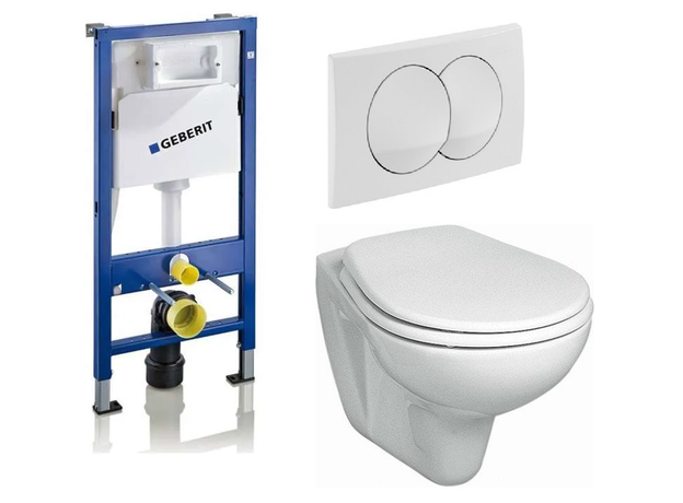 Kolo Idol set 3/1 WC šolja sa daskom, vodokotlić i tipka - Noks